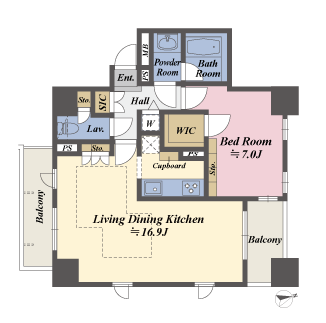 1LDK 間取りの定義とプラン集！【1DKとの違いは】