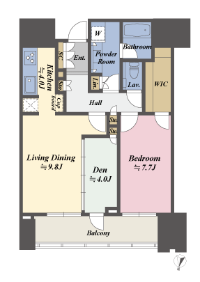 1SLDK 間取りの定義とプラン集！【1LDK・2LDKとの違いは】
