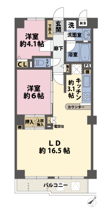 2LDK 間取りの定義とプラン集！【3LDK・3K・3DKとの違いは】