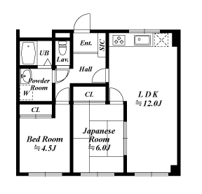 2LDK 間取りの定義とプラン集！【3LDK・3K・3DKとの違いは】