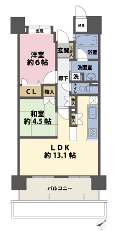 2LDK 間取りの定義とプラン集！【3LDK・3K・3DKとの違いは】